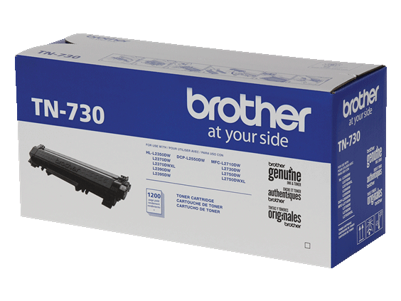 TN730 | Tóner Negro de estandar rendimiento de 1,200 páginas | Brother ...