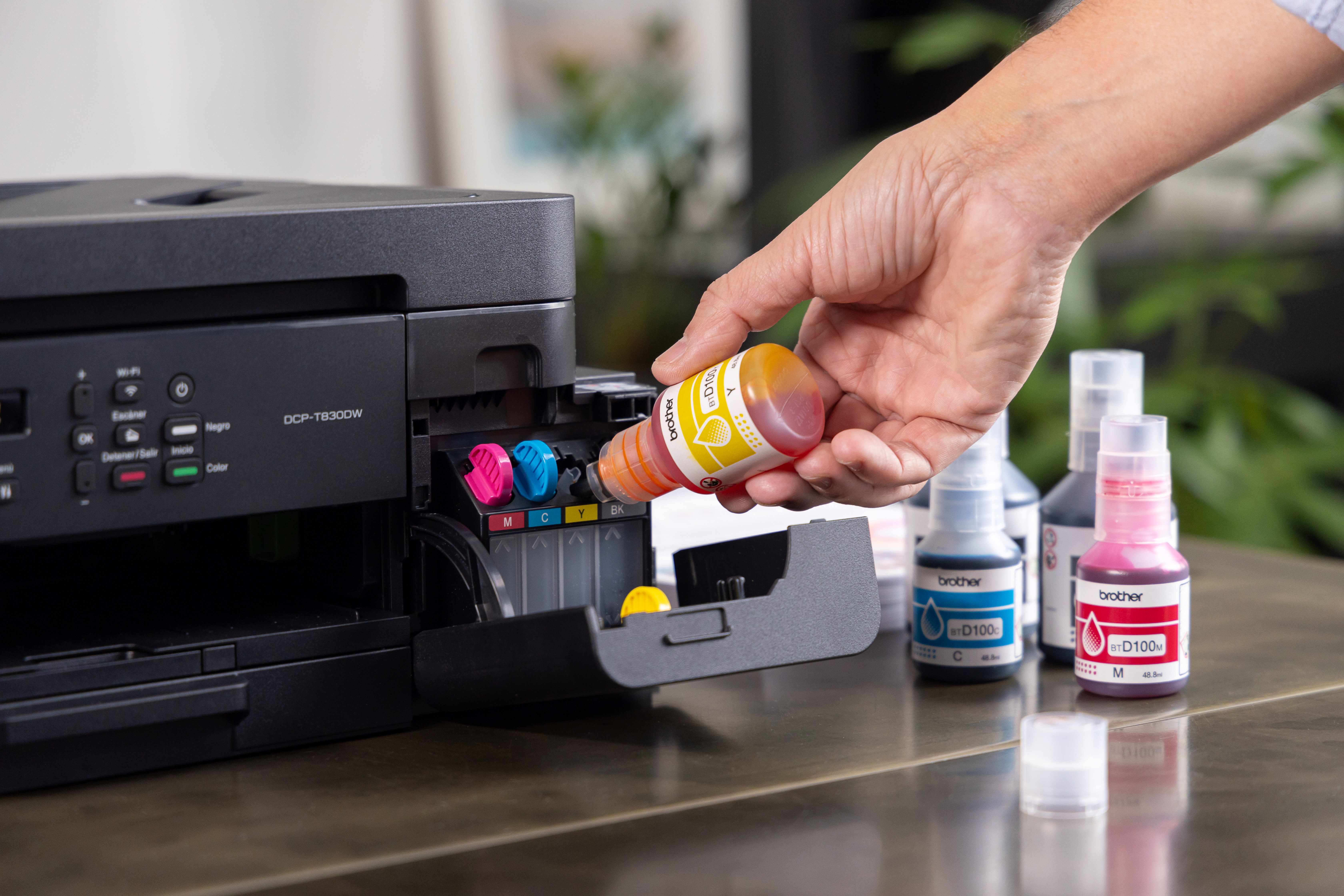 DCPT830DW | Impresora 3 en 1 de inyección de tinta a color DCP-T830DW ...